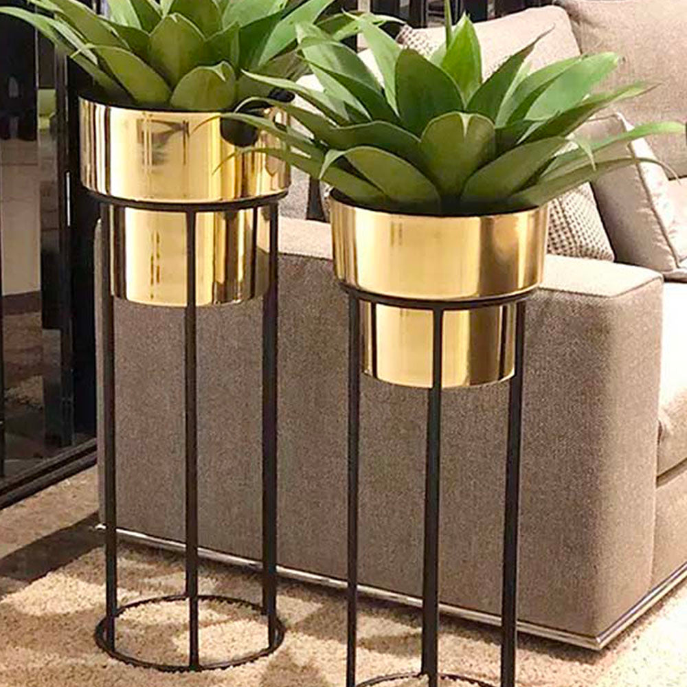 Buy Stylish Metal Pots and Planters Online in India. Truly Earthy.