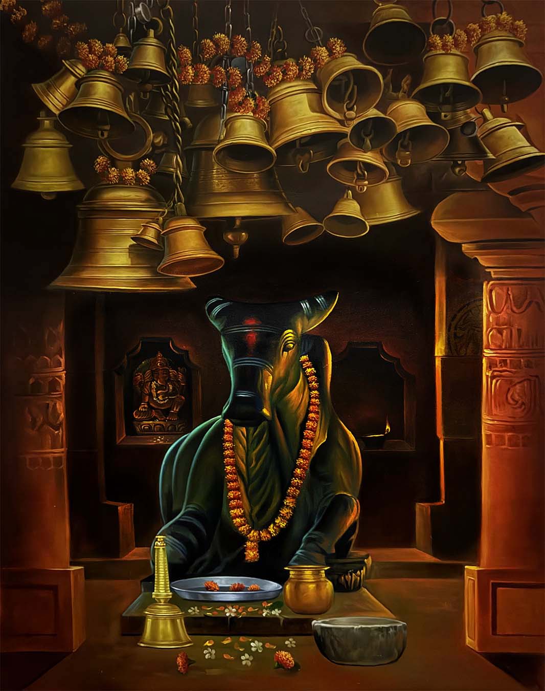 The Nandi - Oil on Canvas Painting – Truly Earthy