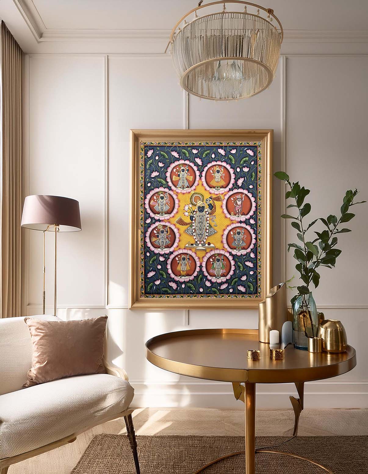 Shrinathji Utsav - Handmade Pichwai Painting – Truly Earthy