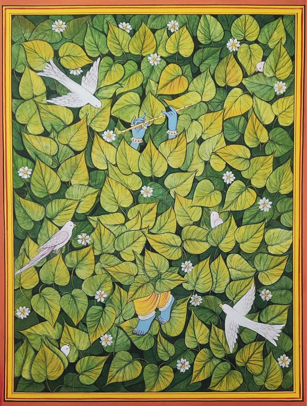 Krishna's Grace Painting – Truly Earthy