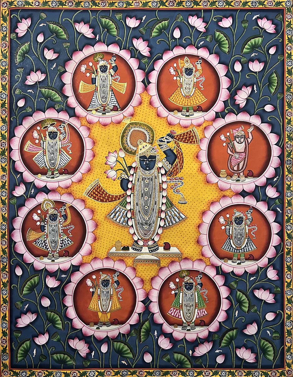 Shrinathji Utsav - Handmade Pichwai Painting – Truly Earthy